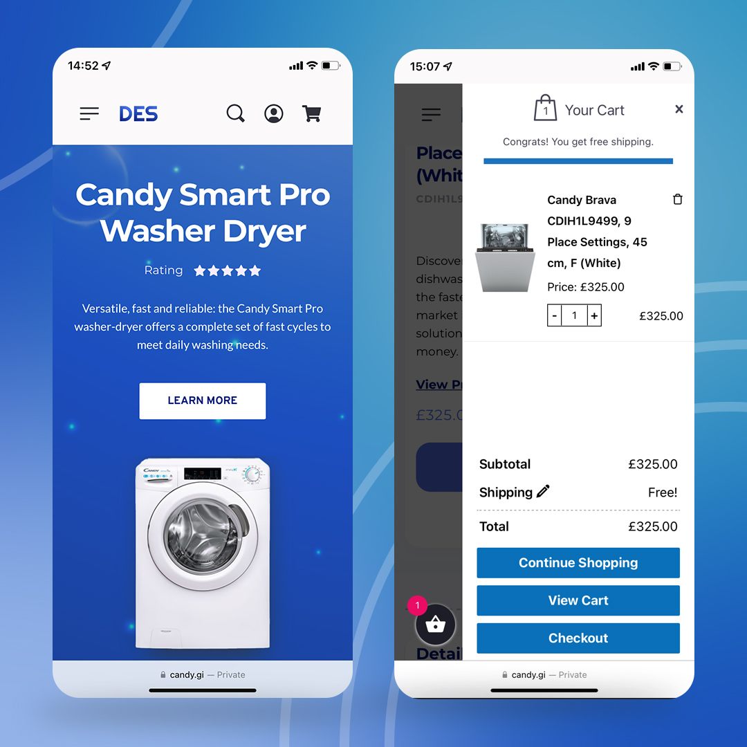 ECommerce Home Appliances Site Candy.gi Launched