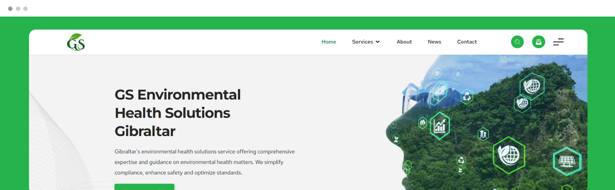 GS Environmental Health Solutions - Techniq | Web Design Gibraltar